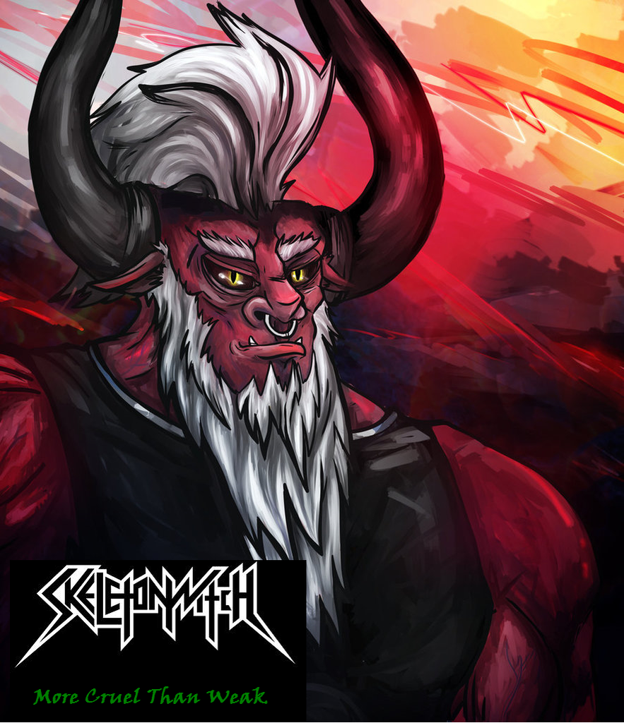 #732208 - safe, artist:czbaterka, edit, lord tirek, antagonist, digital art, male, metal ...