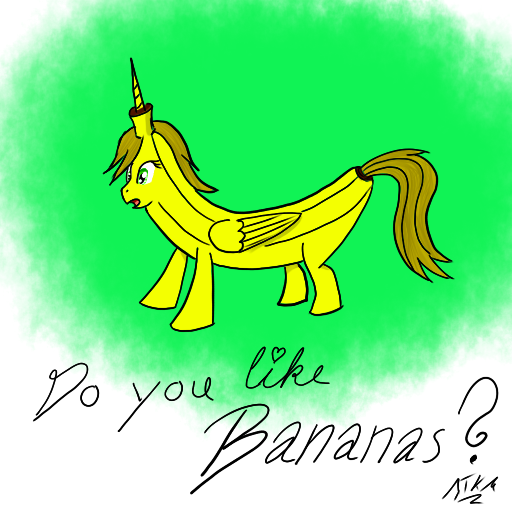 #715065 - safe, oc, oc only, banana - Derpibooru
