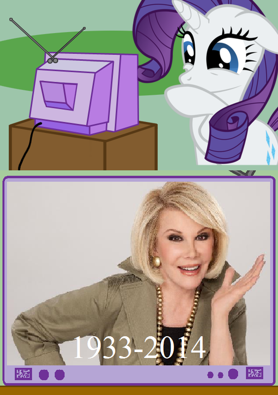 #715066 - safe, rarity, exploitable meme, implied death, joan rivers ...