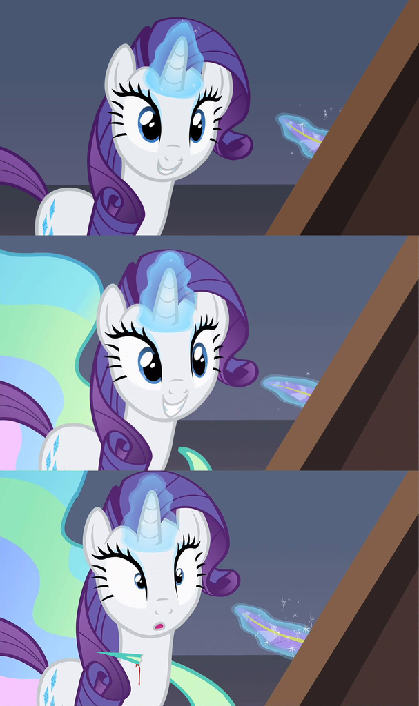 #716510 - semi-grimdark, artist:dtkraus, edit, edited screencap ...