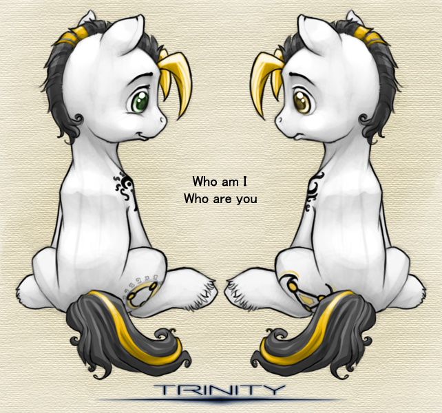 #806916 - safe, artist:xennos, oc, oc only, trinity: rebirth - Derpibooru