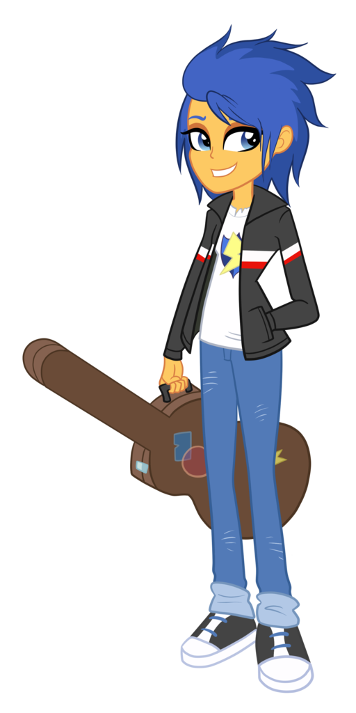 #797868 - safe, artist:thecheeseburger, flash sentry, equestria girls ...