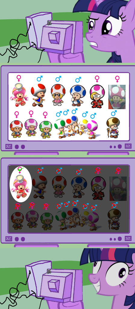 #815283 - safe, twilight sparkle, g4, blue toad, captain toad: treasure ...