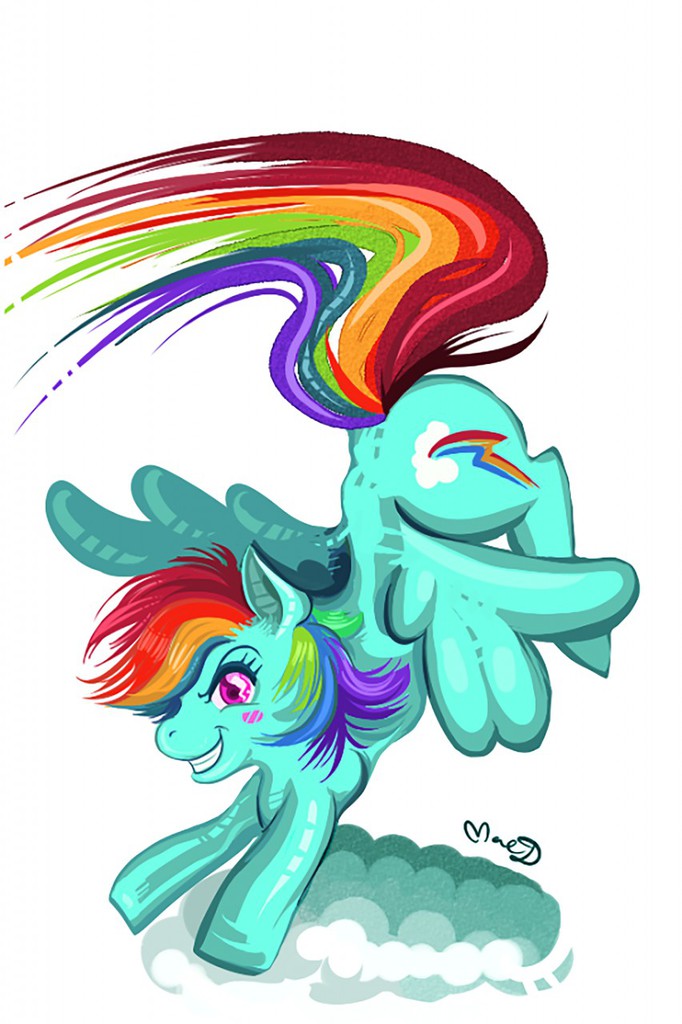 #816441 - safe, artist:misskittenmittens, rainbow dash, backwards cutie mark, female, solo ...