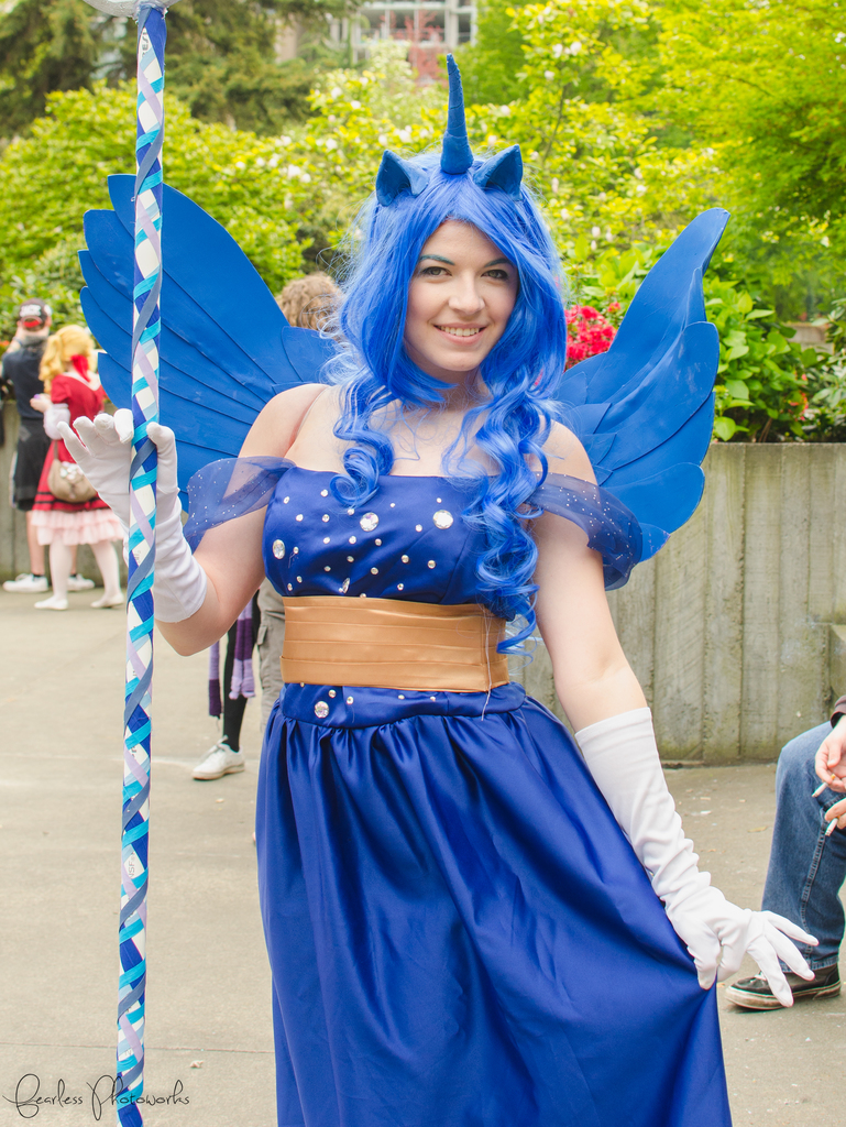#798505 - safe, princess luna, human, g4, cosplay, high res, irl, irl ...