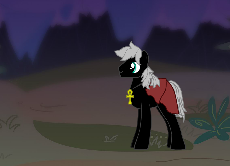 #818259 - safe, artist:sdf1jjak, oc, oc only, pony creator, ankh, solo ...