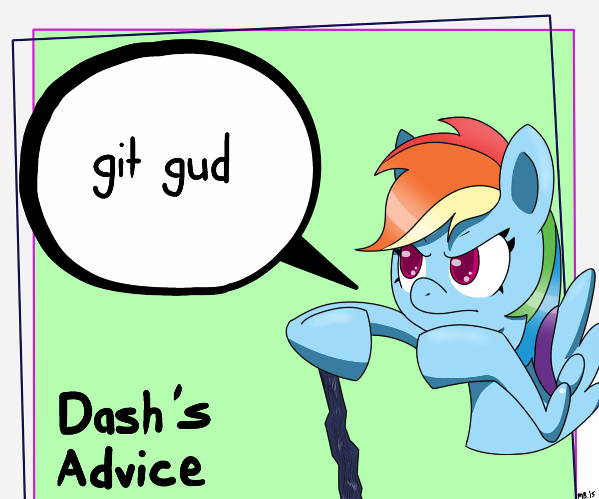 #799716 - safe, artist:sonikku001, rainbow dash, g4, advice, female ...