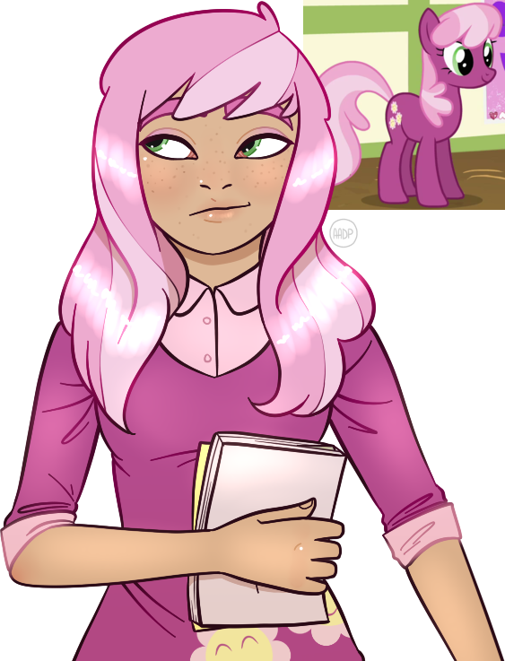 #1000866 - safe, artist:alvrexadpot, cheerilee, human, g4, clothes ...