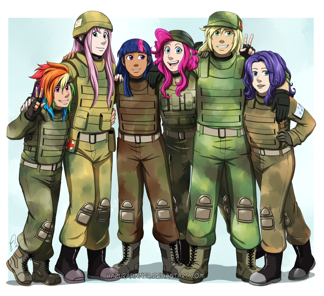 #1002074 - safe, artist:hazurasinner, applejack, fluttershy, pinkie pie ...