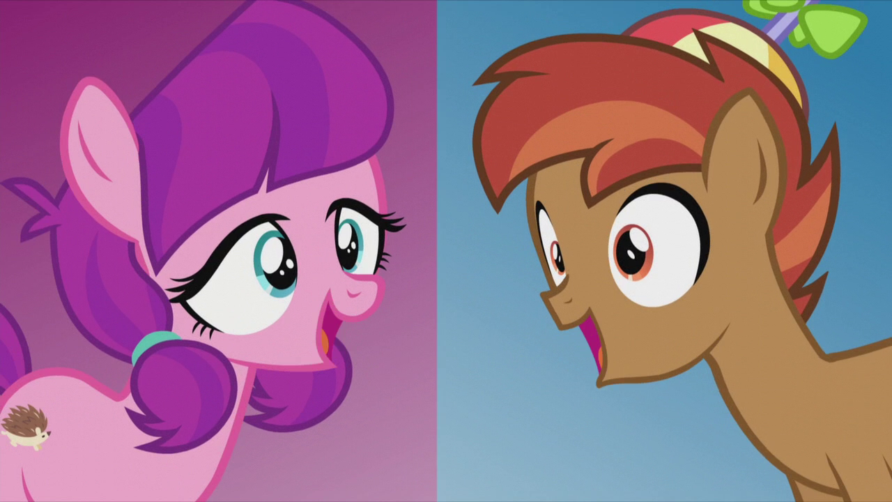 #1003201 - safe, screencap, button mash, lily longsocks, earth pony ...