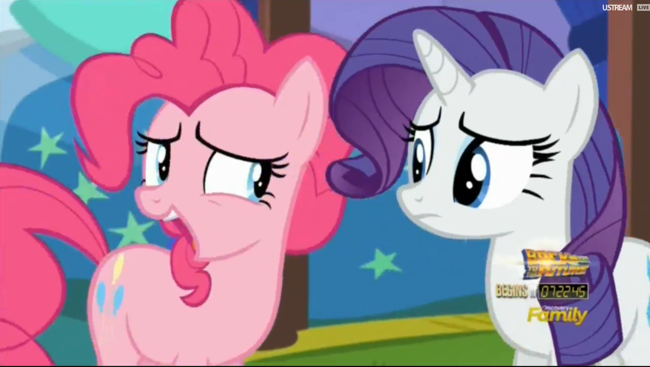 #1004126 - safe, screencap, pinkie pie, rarity, the one where pinkie ...