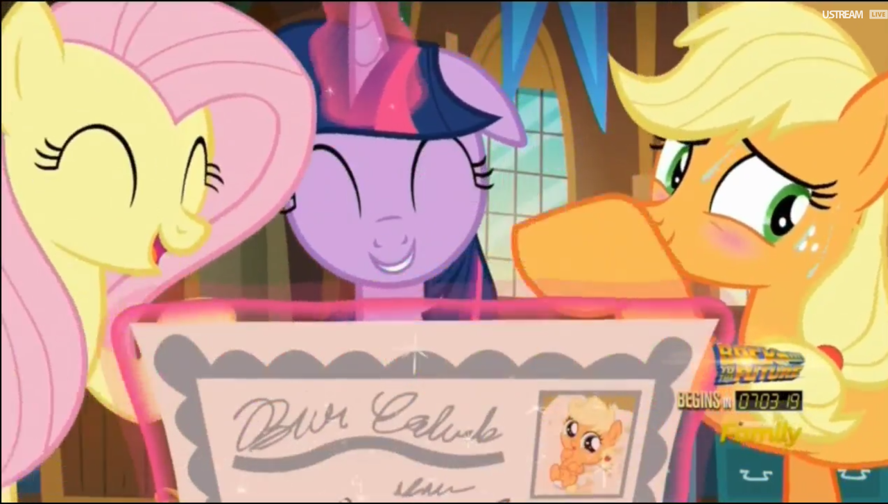 #1004161 - safe, screencap, applejack, fluttershy, twilight sparkle ...
