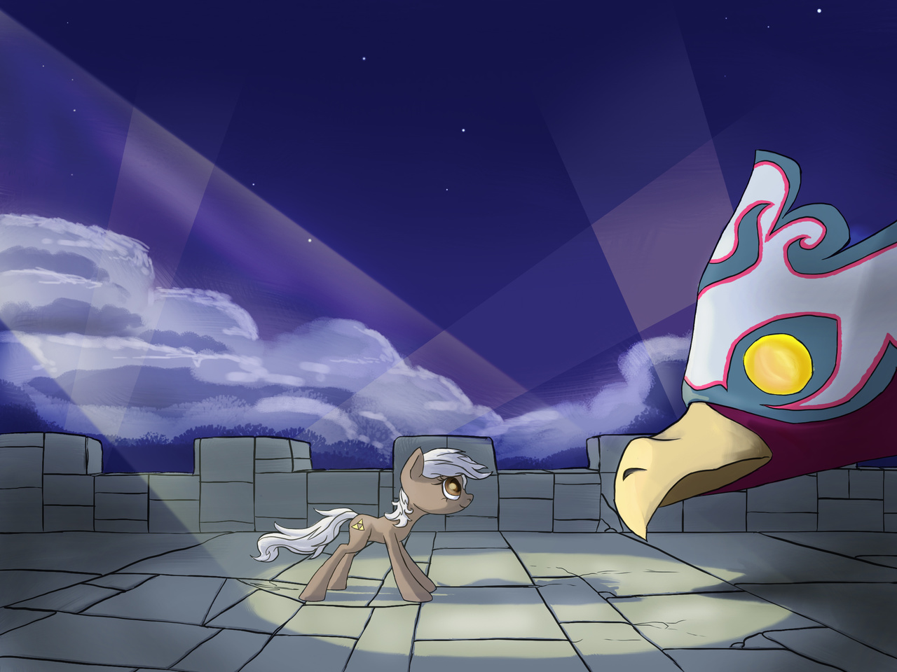 #1004487 - safe, artist:aaronmk, earth pony, pony, epona, female ...