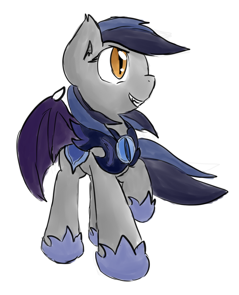 #1005389 - safe, artist:candel, oc, oc only, oc:echo, bat pony, pony ...