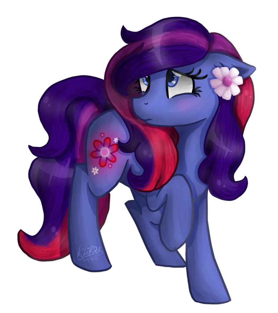 #1011880 - safe, artist:monnarcha, oc, oc only, oc:timid blossom, pony ...