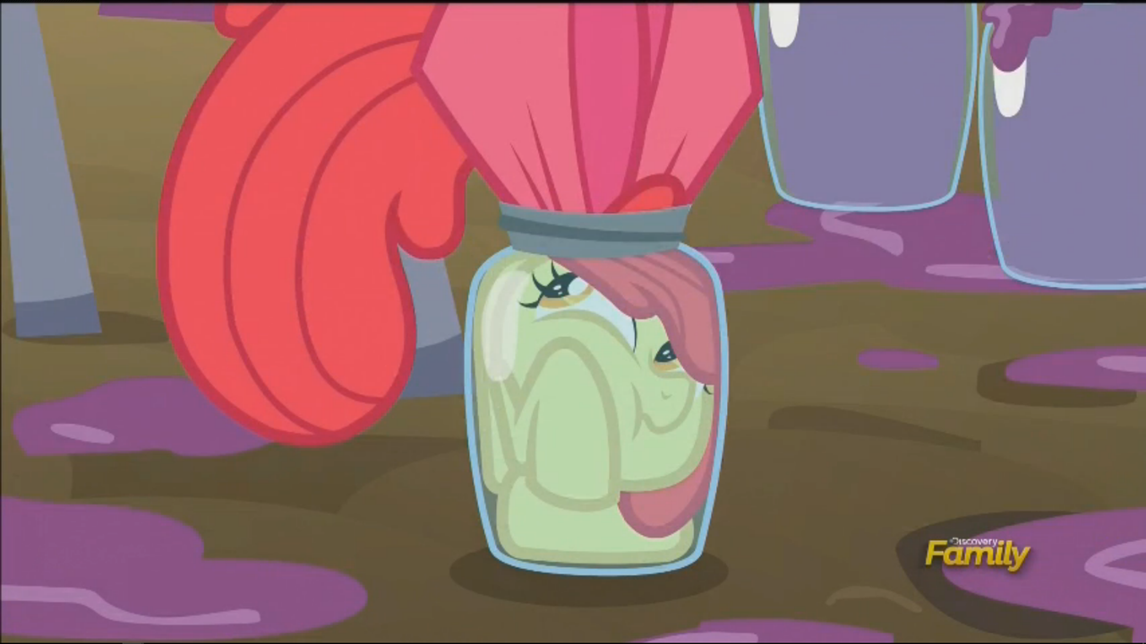 #993722 - safe, screencap, apple bloom, earth pony, pony, brotherhooves ...