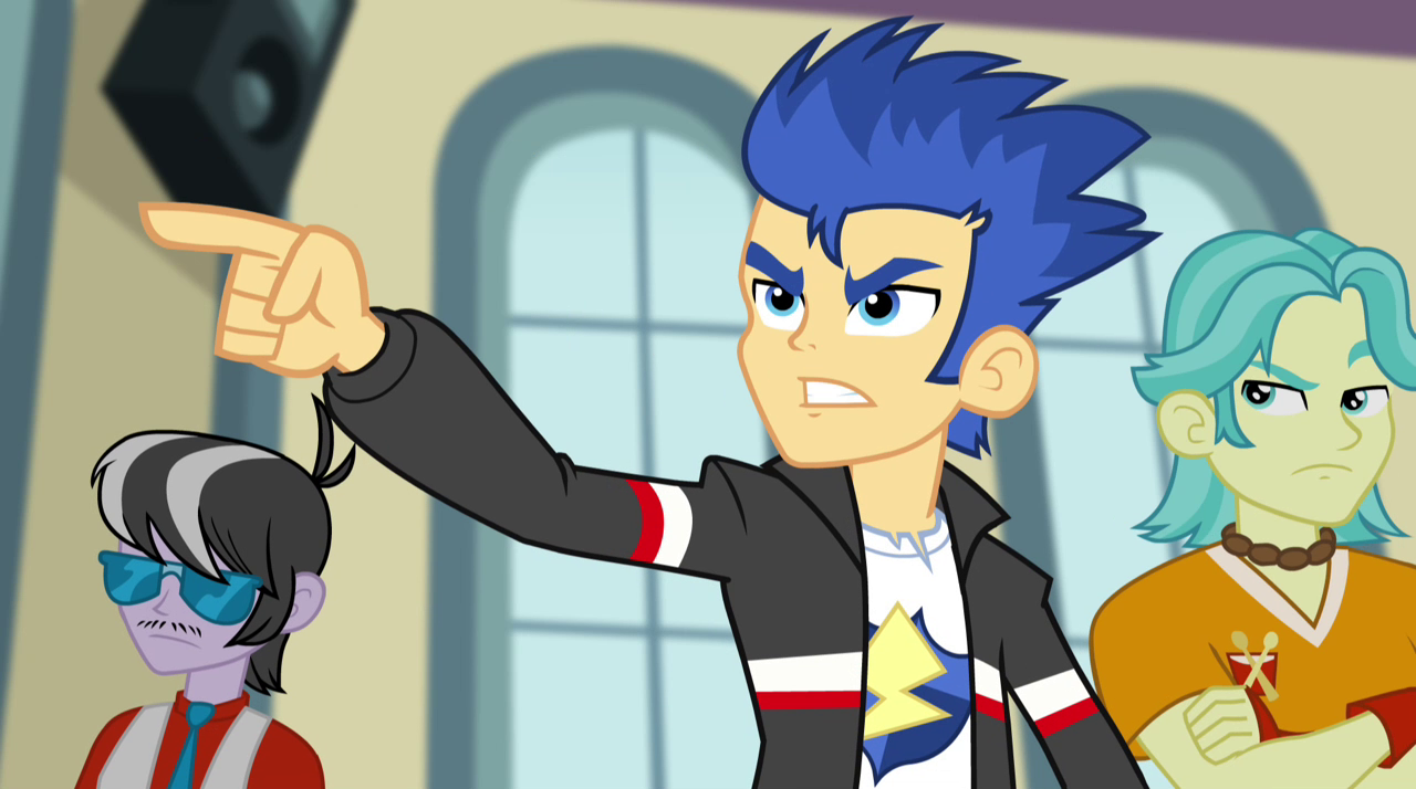 #994131 - safe, screencap, brawly beats, flash sentry, ringo, human ...