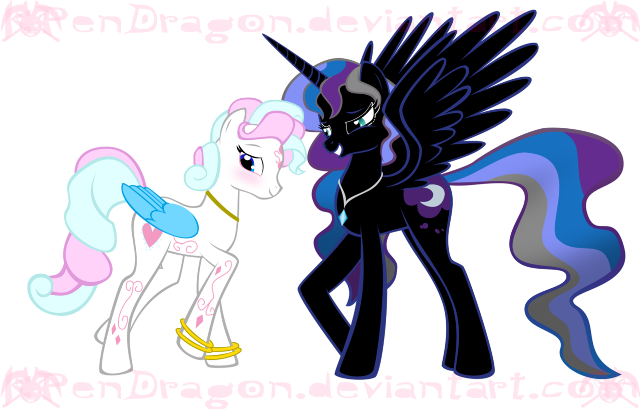 #997457 - safe, artist:kpendragon, princess luna, star catcher, oc, oc ...