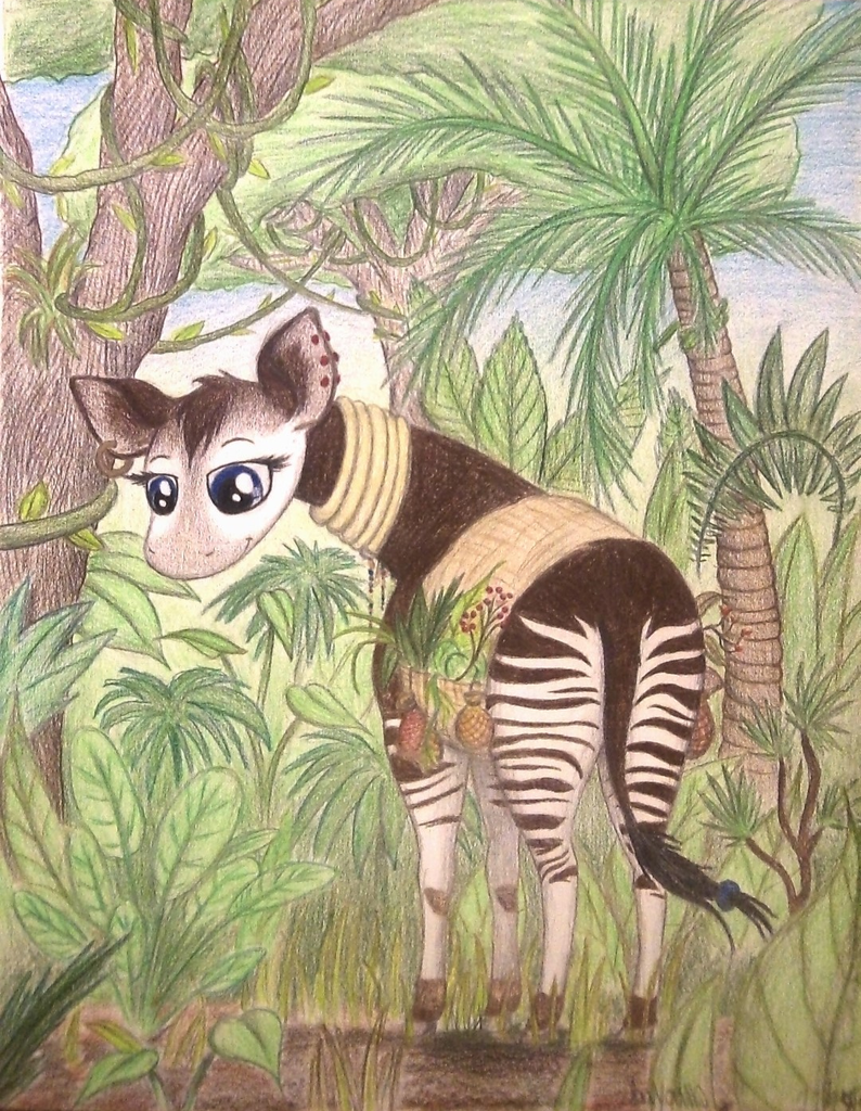 #1022466 - safe, artist:thefriendlyelephant, oc, oc only, oc:maisha ...