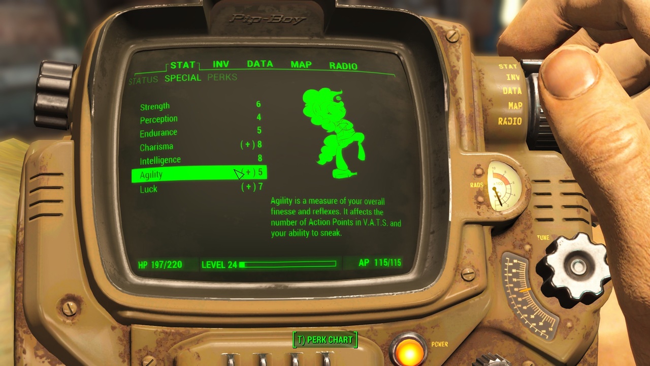 #1023322 - safe, pinkie pie, g4, fallout, fallout 4, mod, pipboy ...