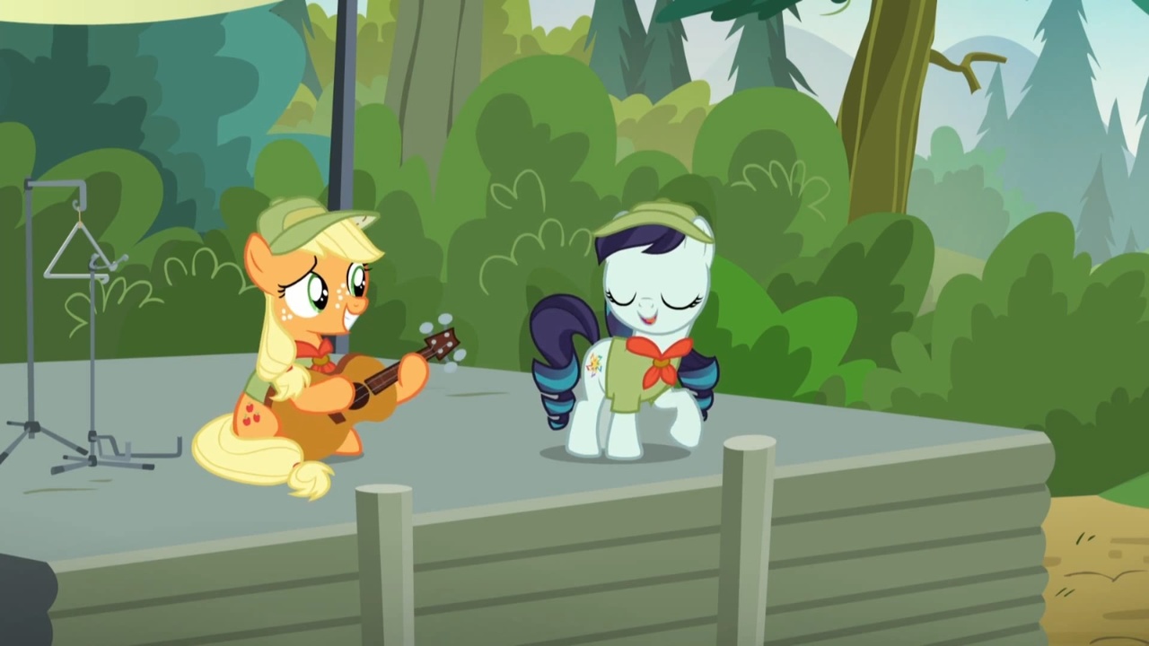 #1027012 - safe, screencap, applejack, coloratura, g4, the mane ...