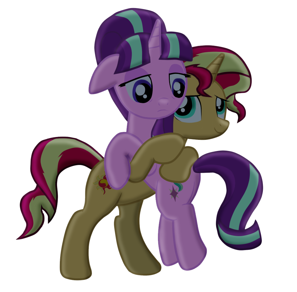 1033497 Safe Artist Majkashinoda626 Starlight Glimmer Sunset