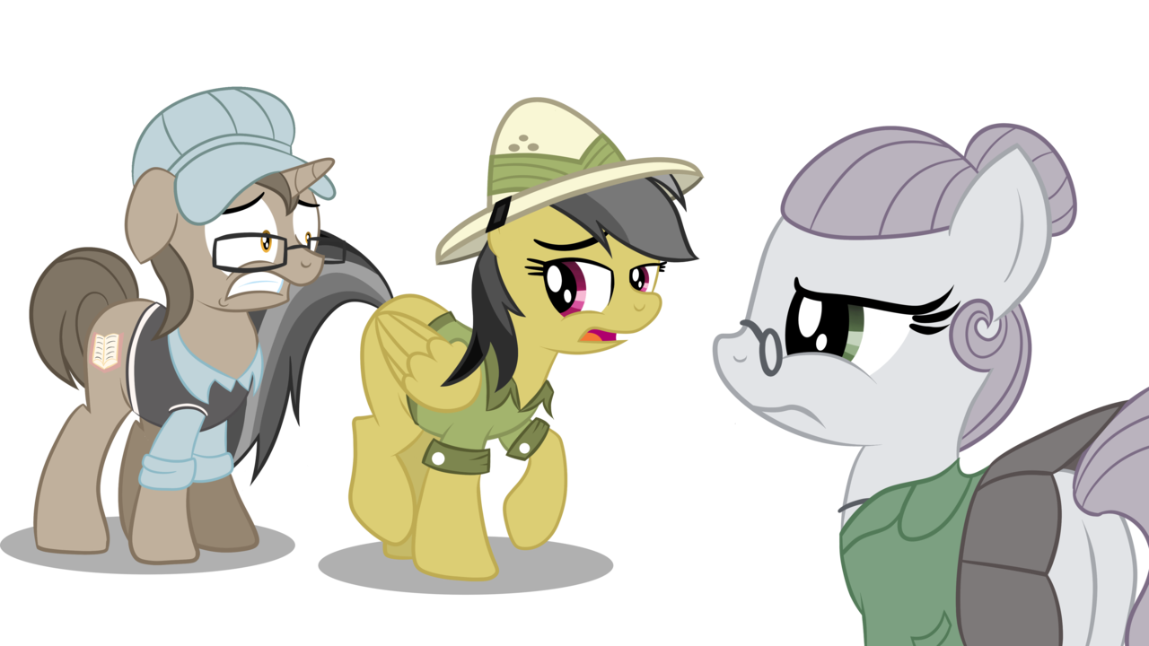 #1016237 - safe, artist:drawponies, daring do, g4, herpy, masra ...