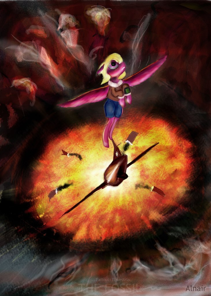 #1041271 - safe, artist:alnairlindalwe, oc, oc only, oc:dazzling "dodo ...