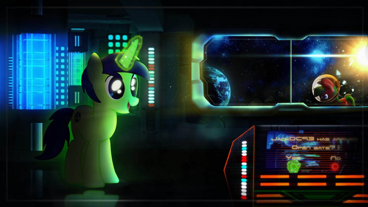 #1043102 - safe, artist:shogundun, oc, oc only, astronaut, space, space ...