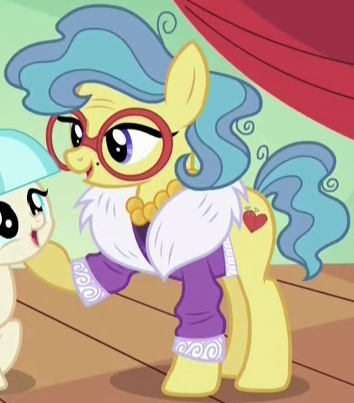#1047634 - safe, screencap, charity kindheart, coco pommel, earth pony ...