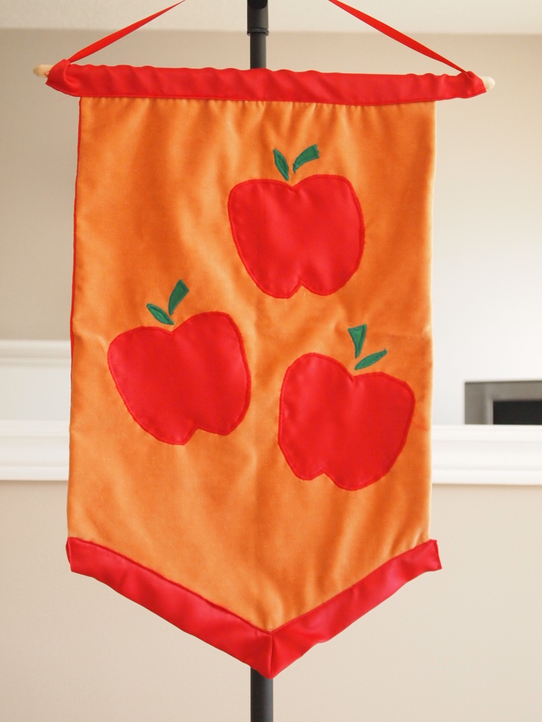 #1035428 - safe, artist:whimsicalsquidco, applejack, banner, craft ...