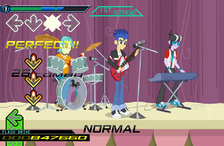 #1050609 - safe, artist:karalovely, brawly beats, flash sentry, ringo ...