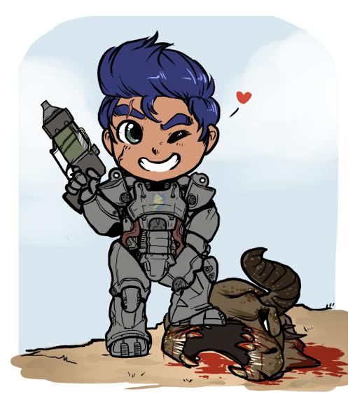 #1036826 - semi-grimdark, artist:doodlepies, flash sentry, deathclaw ...