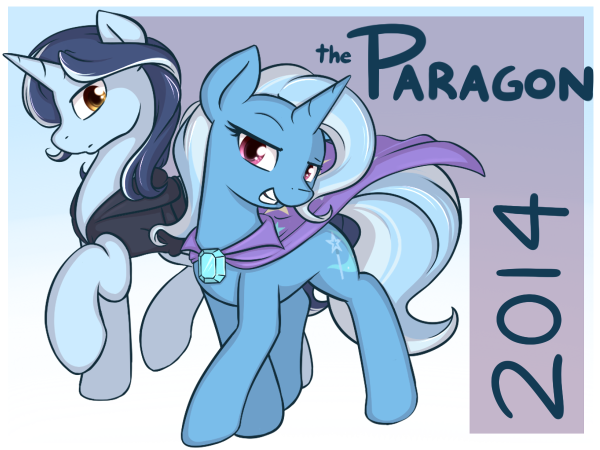 #1038198 - safe, artist:theparagon, trixie, oc, pony, unicorn, bronycon ...