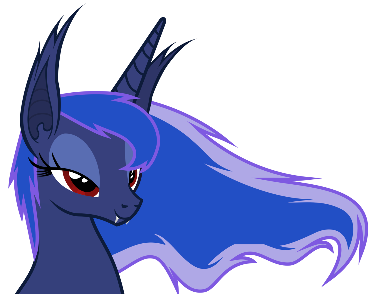 #825423 - safe, artist:magister39, princess luna, bat pony, pony, g4 ...