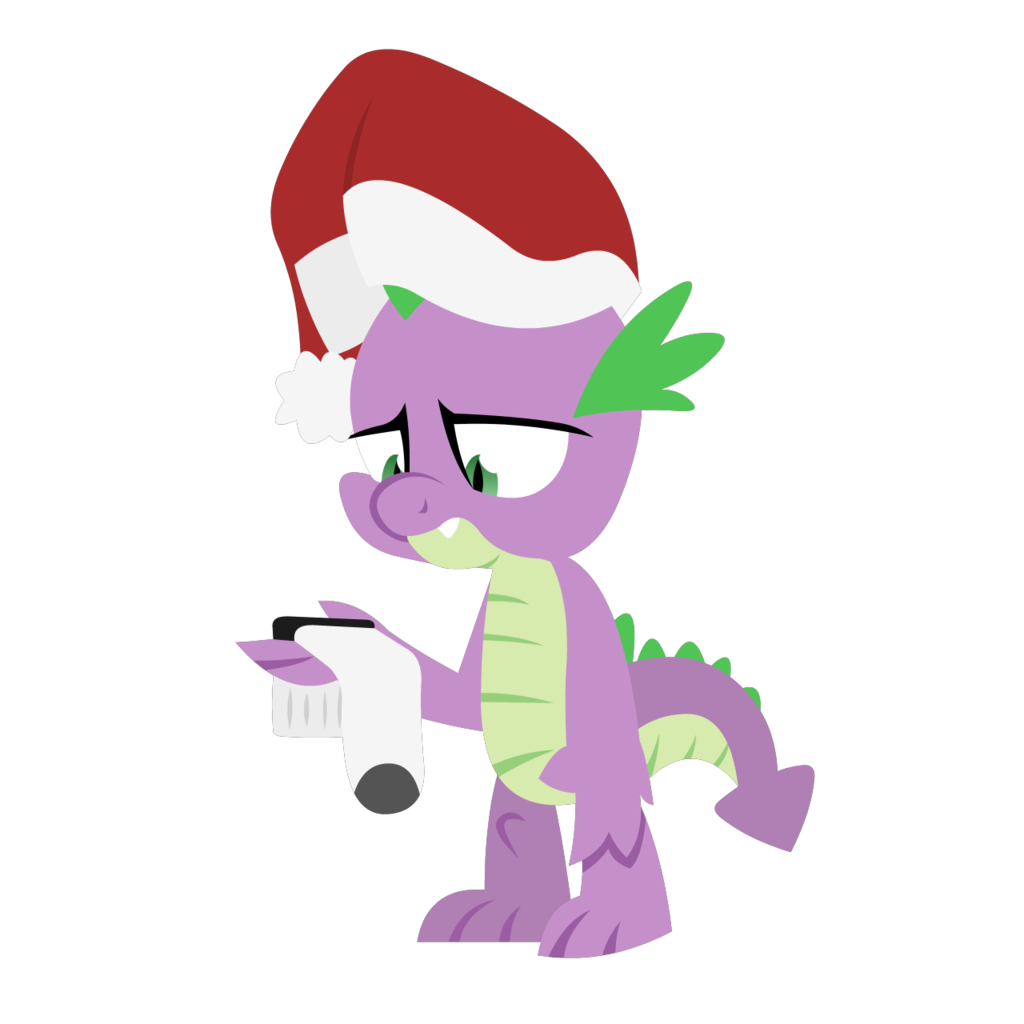 #827048 - safe, artist:zvn, spike, hat, male, santa hat, simple ...