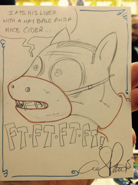 #829527 - semi-grimdark, artist:andypriceart, pony, hannibal lecter ...
