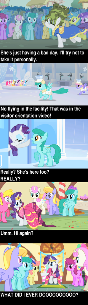 #830764 - safe, edit, edited screencap, screencap, amethyst star, applejack, berry punch ...