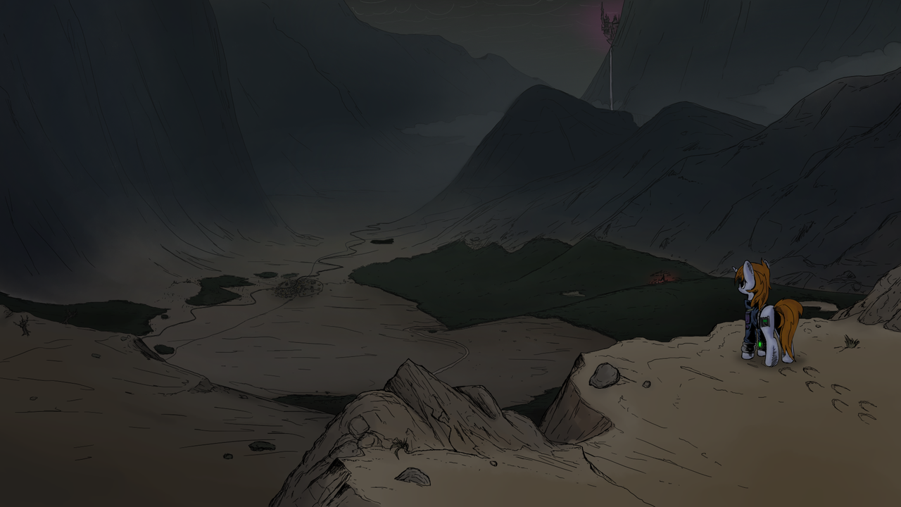 #830997 - safe, artist:brisineo, oc, oc only, oc:littlepip, pony ...