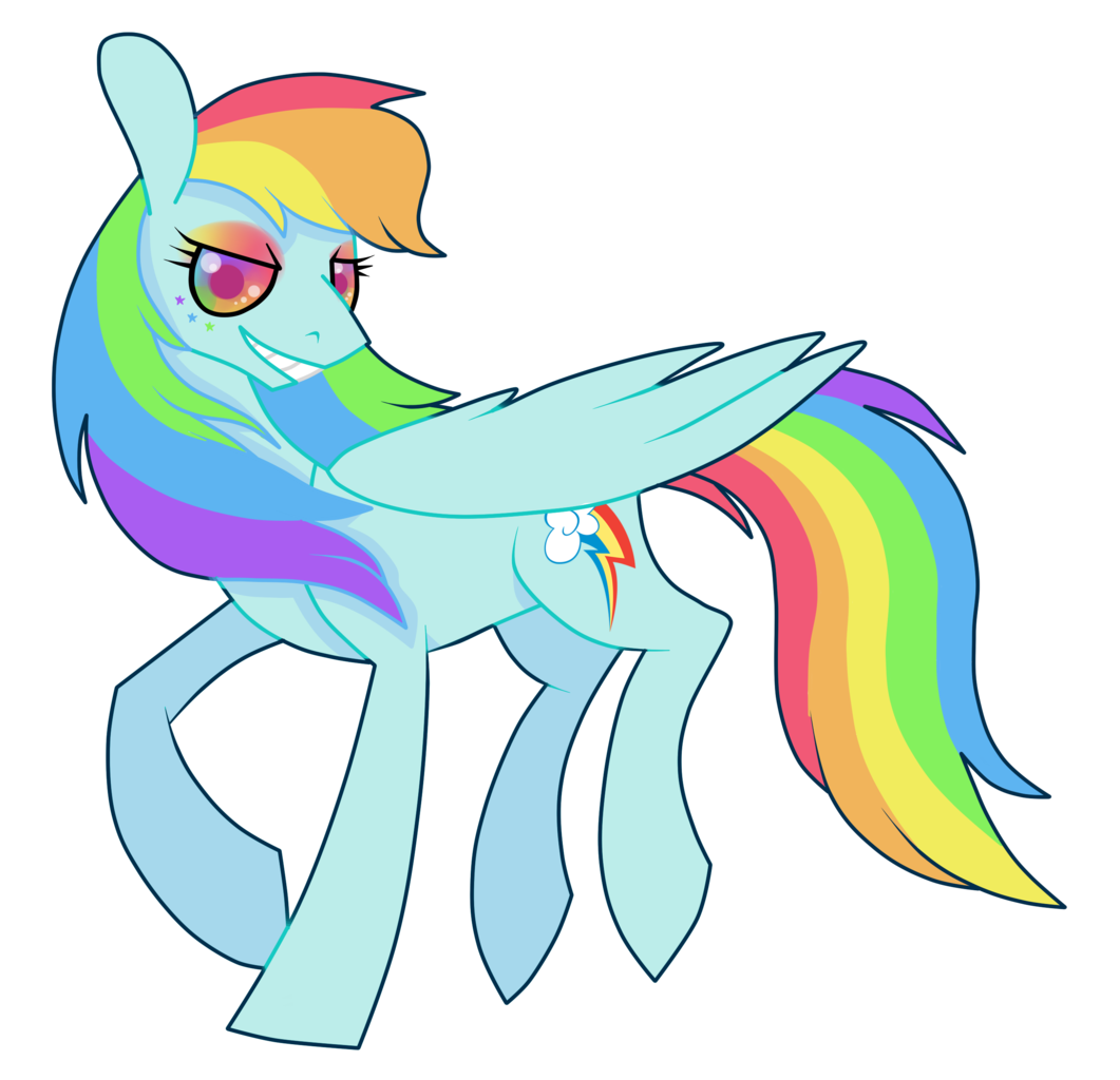 #834207 - safe, rainbow dash, g4, backwards cutie mark, eyeshadow ...