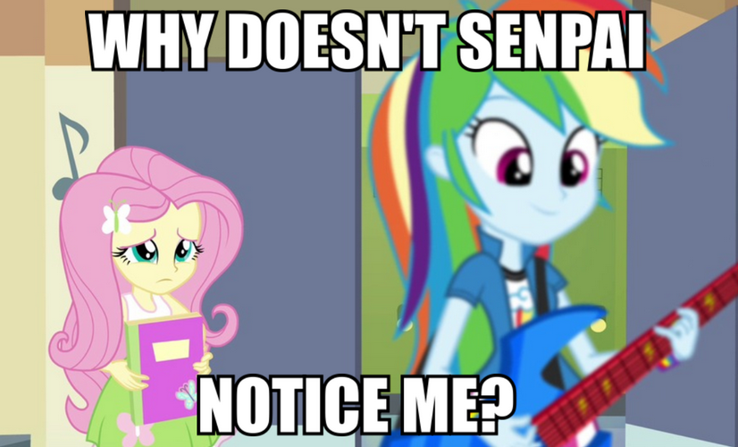 #834276 - safe, edit, edited screencap, screencap, fluttershy, rainbow ...