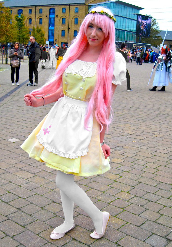 #834534 - safe, fluttershy, human, cosplay, irl, irl human, photo ...
