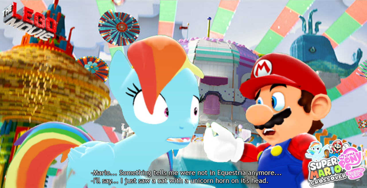 #836086 - safe, artist:icepony64, rainbow dash, 3d, crossover ...