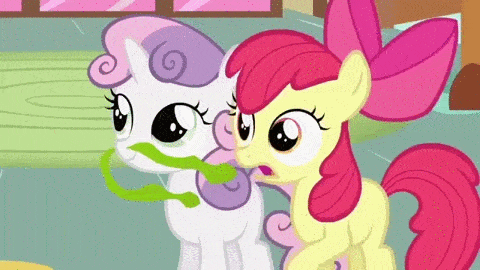 #836977 - grotesque, edit, edited screencap, screencap, apple bloom ...