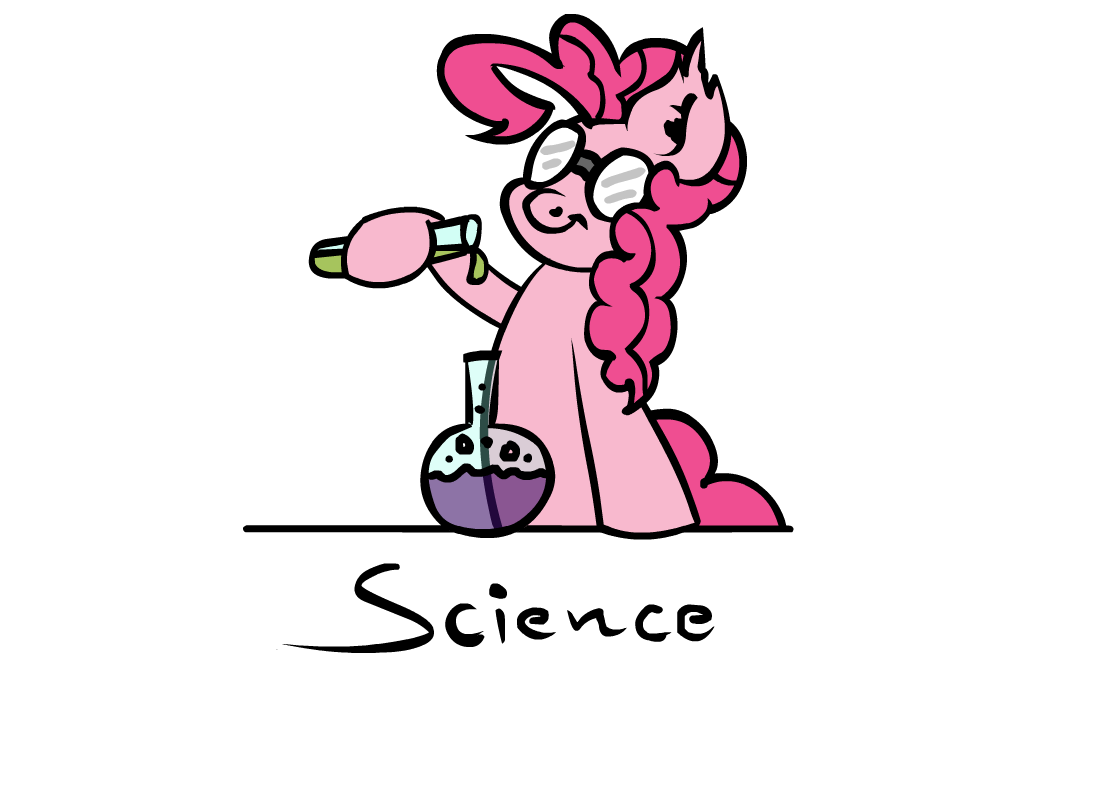 #838562 - safe, artist:yooyfull, pinkie pie, pony, g4, female, science ...
