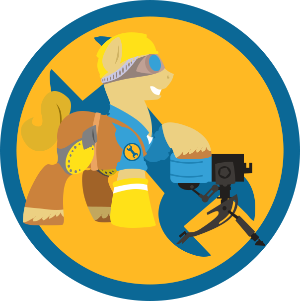 #838761 - safe, pony, crossover, engineer, engineer (tf2), ponified ...