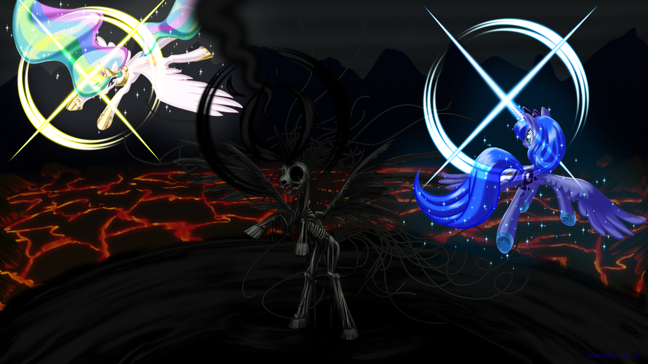#839927 - grimdark, artist:endlessnostalgia, princess celestia ...