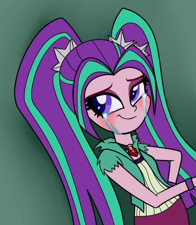 #851599 - safe, artist:wubcakeva, aria blaze, equestria girls, crying ...