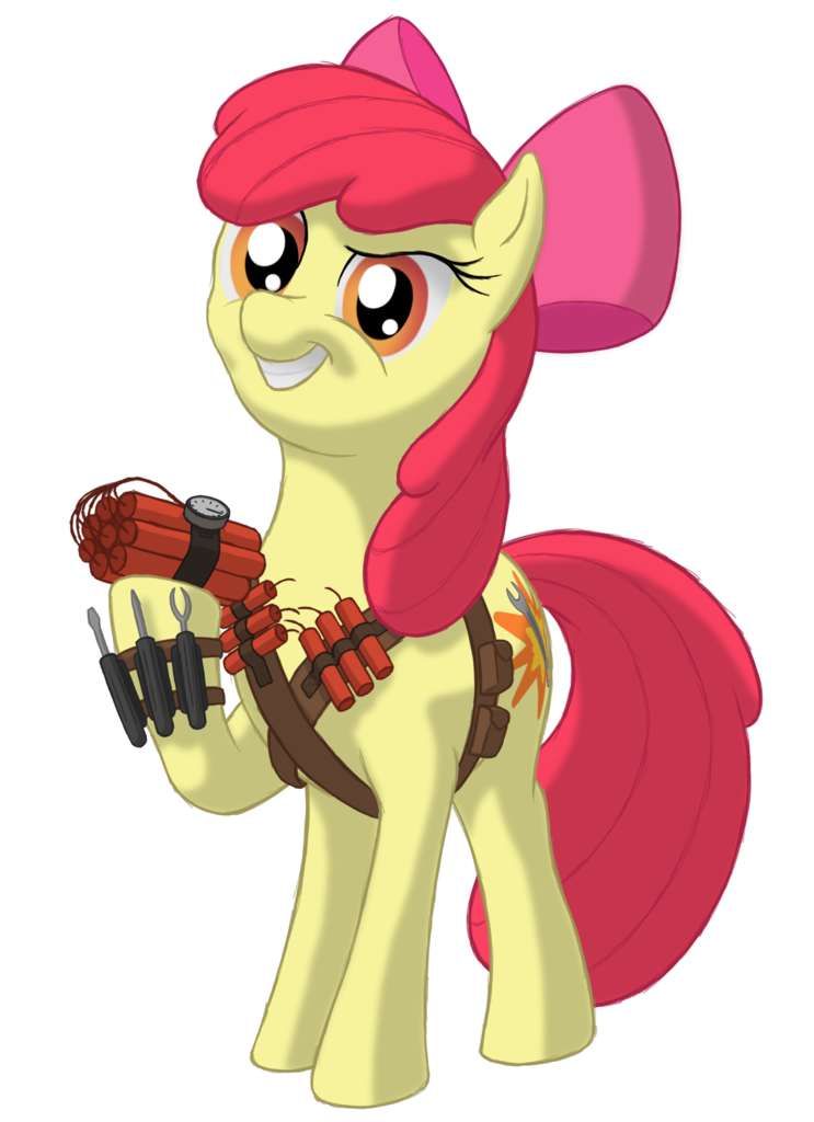 #854085 - safe, artist:nebulastar985, apple bloom, earth pony, pony ...