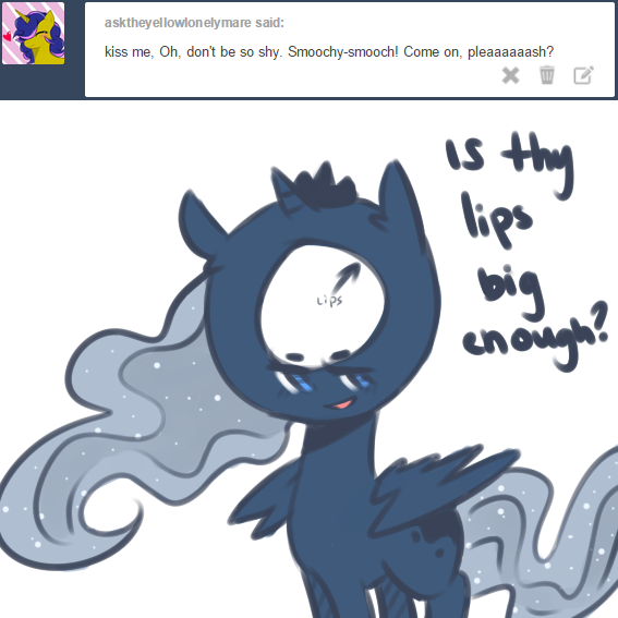 #854689 - safe, artist:ms-xana, princess luna, g4, bagel, bagel head ...